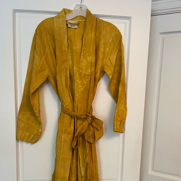 Intimates & Sleepwear | Parachute Mustard Yellow Robe | Poshmark